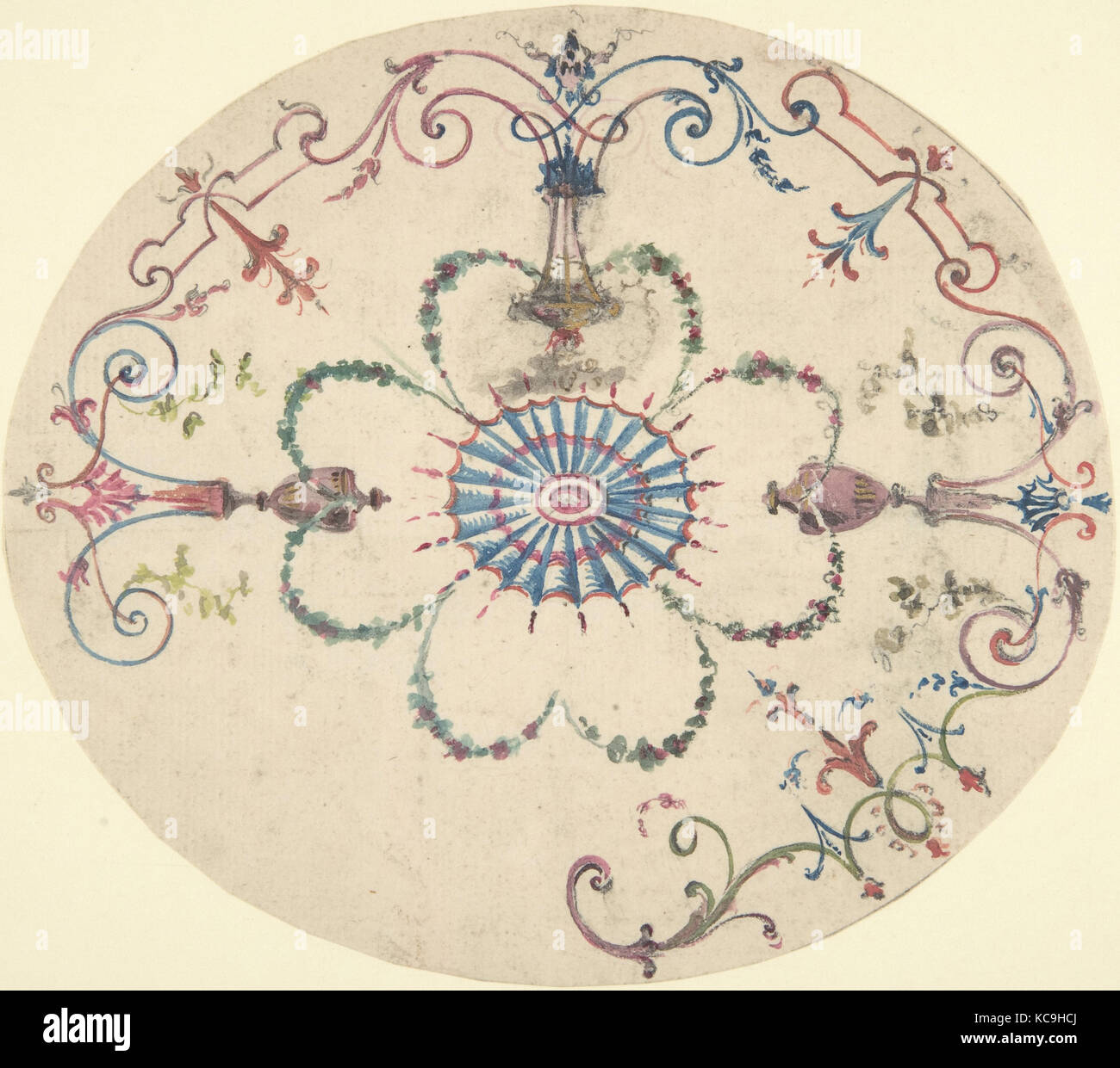 Oval ceiling design hi-res stock photography and images - Alamy