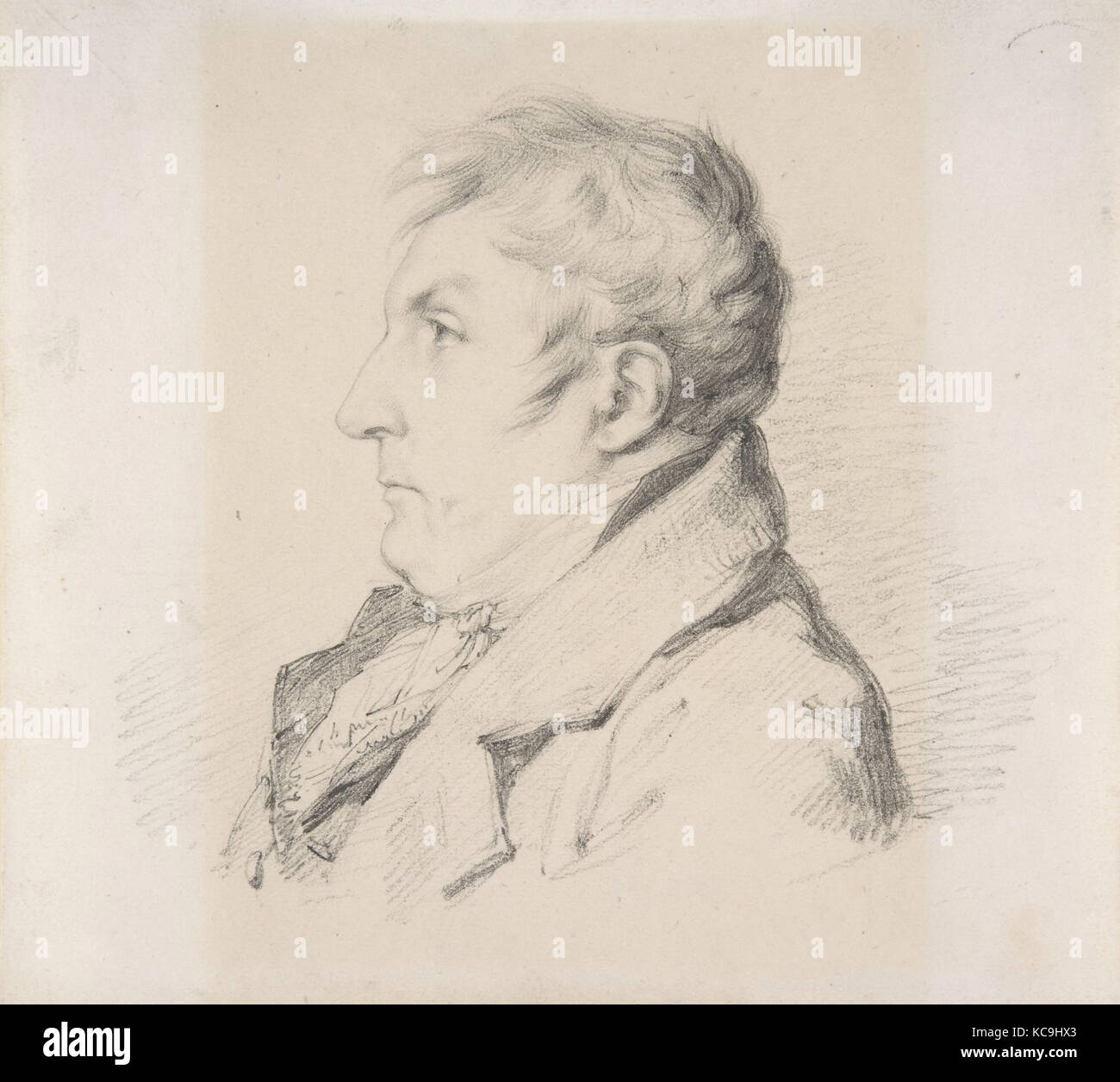 Portrait of Louis-Francois Bertin, l'ainé, Anne Louis Girodet-Trioson ...