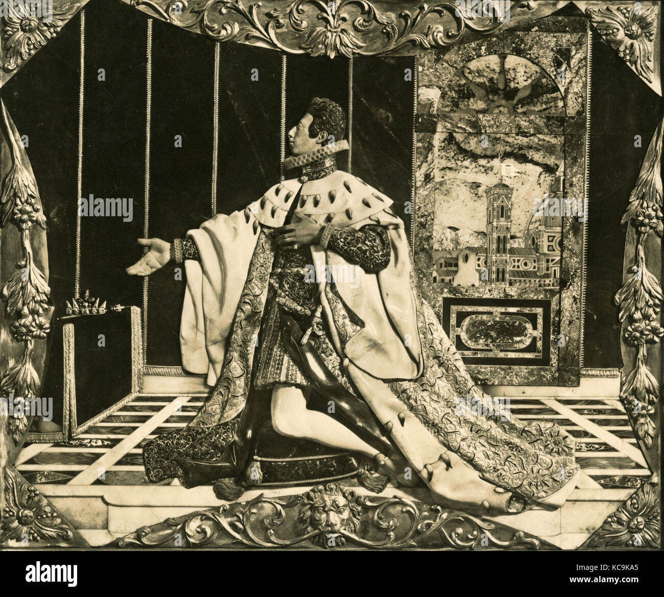 Cosimo II de' Medici, portrait Stock Photo - Alamy