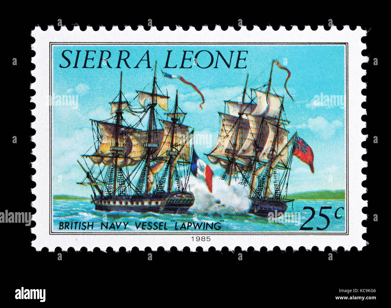 Sierra Leone Postage Stamp High Resolution Stock Photography and Images ...