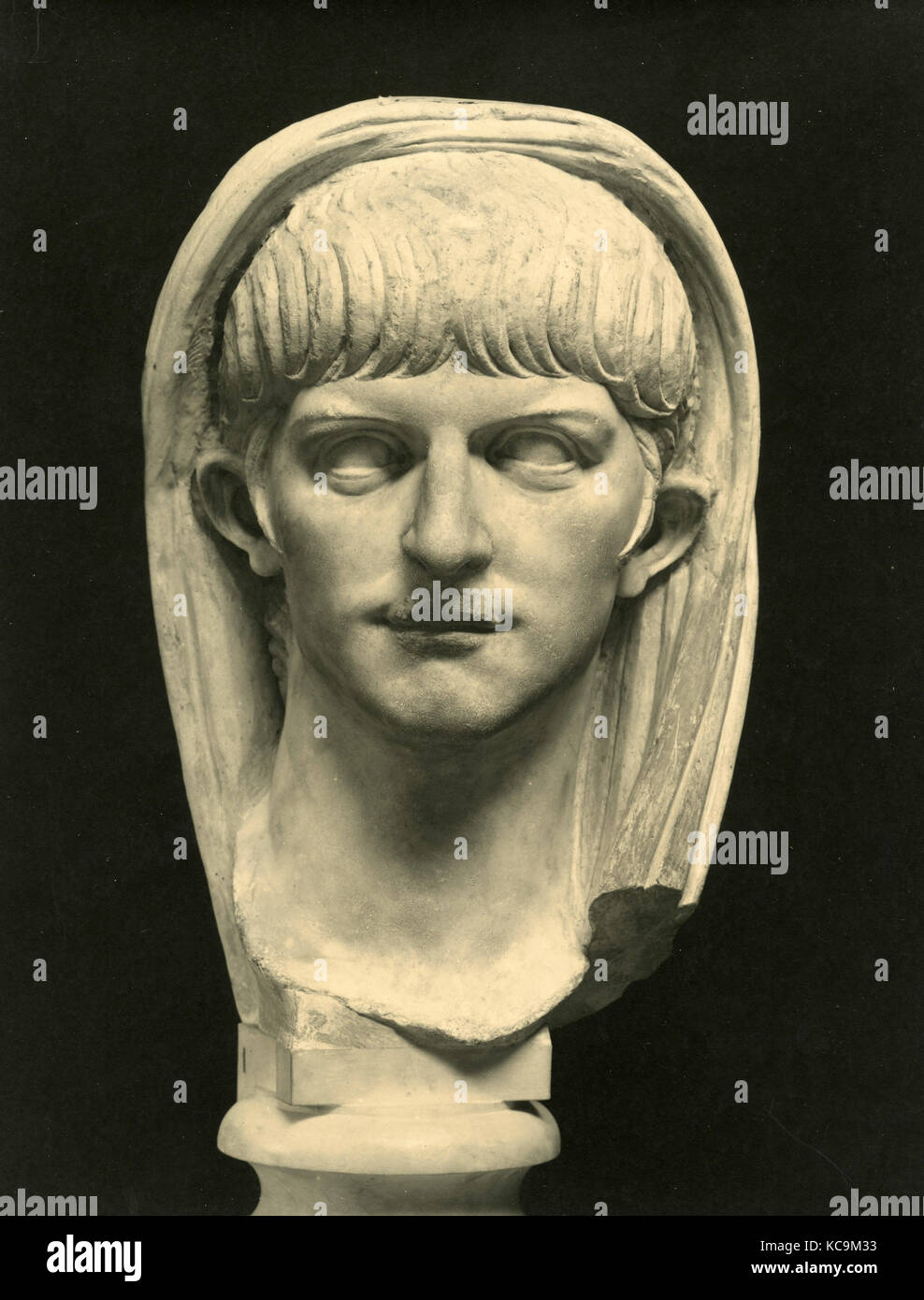 Caligula, marble head sculpture Stock Photo - Alamy