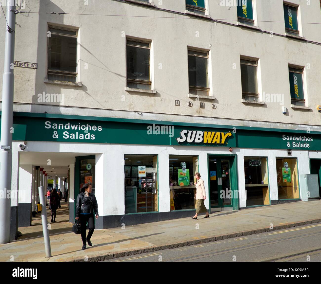 Subway Nottingham England UK Stock Photo - Alamy