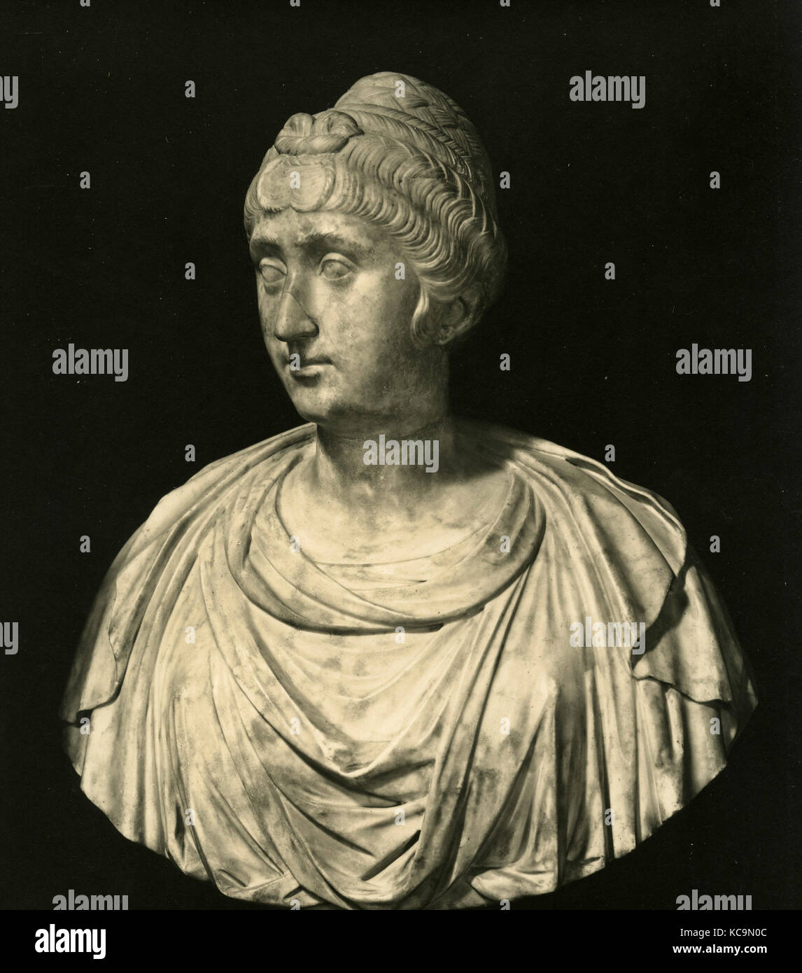 Faustina the Elder, marble head Stock Photo - Alamy