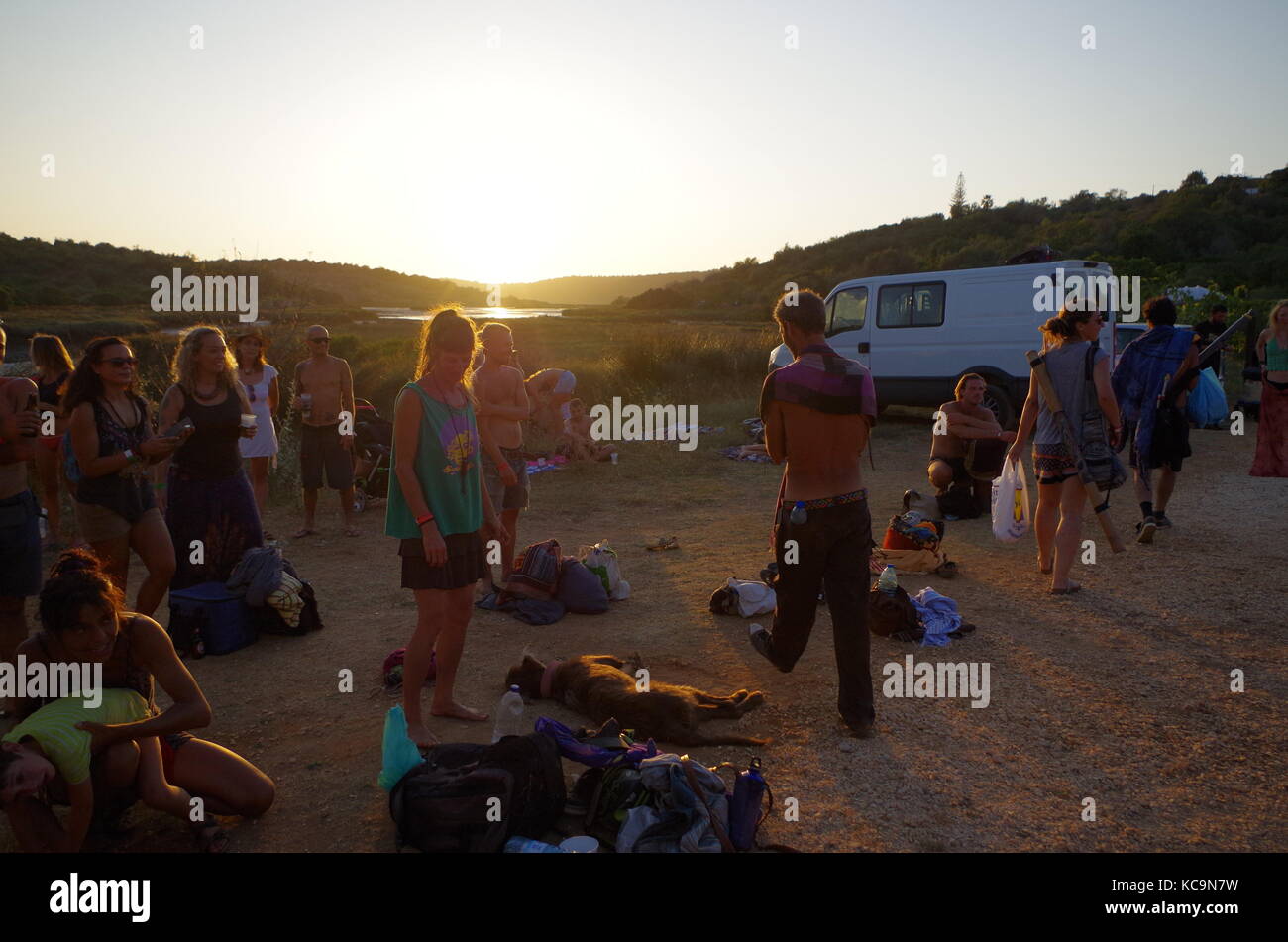 FATT 2017 Didgeridoo Festival in Lagoa. Algarve, Portugal Stock Photo ...
