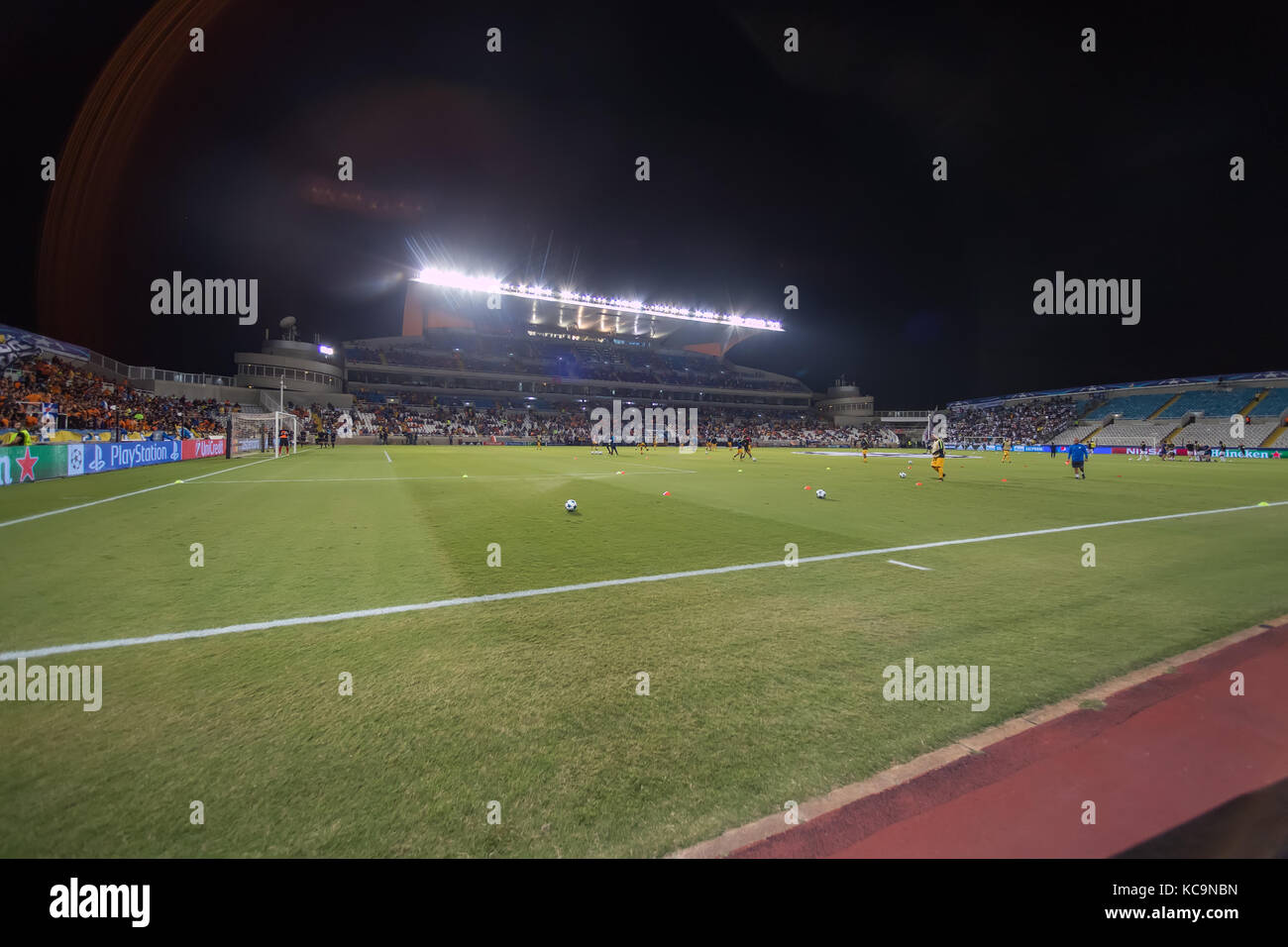 Nicosia, Cyprus - Semptember 26, 2017: The Pancyprian Gymnastic ...