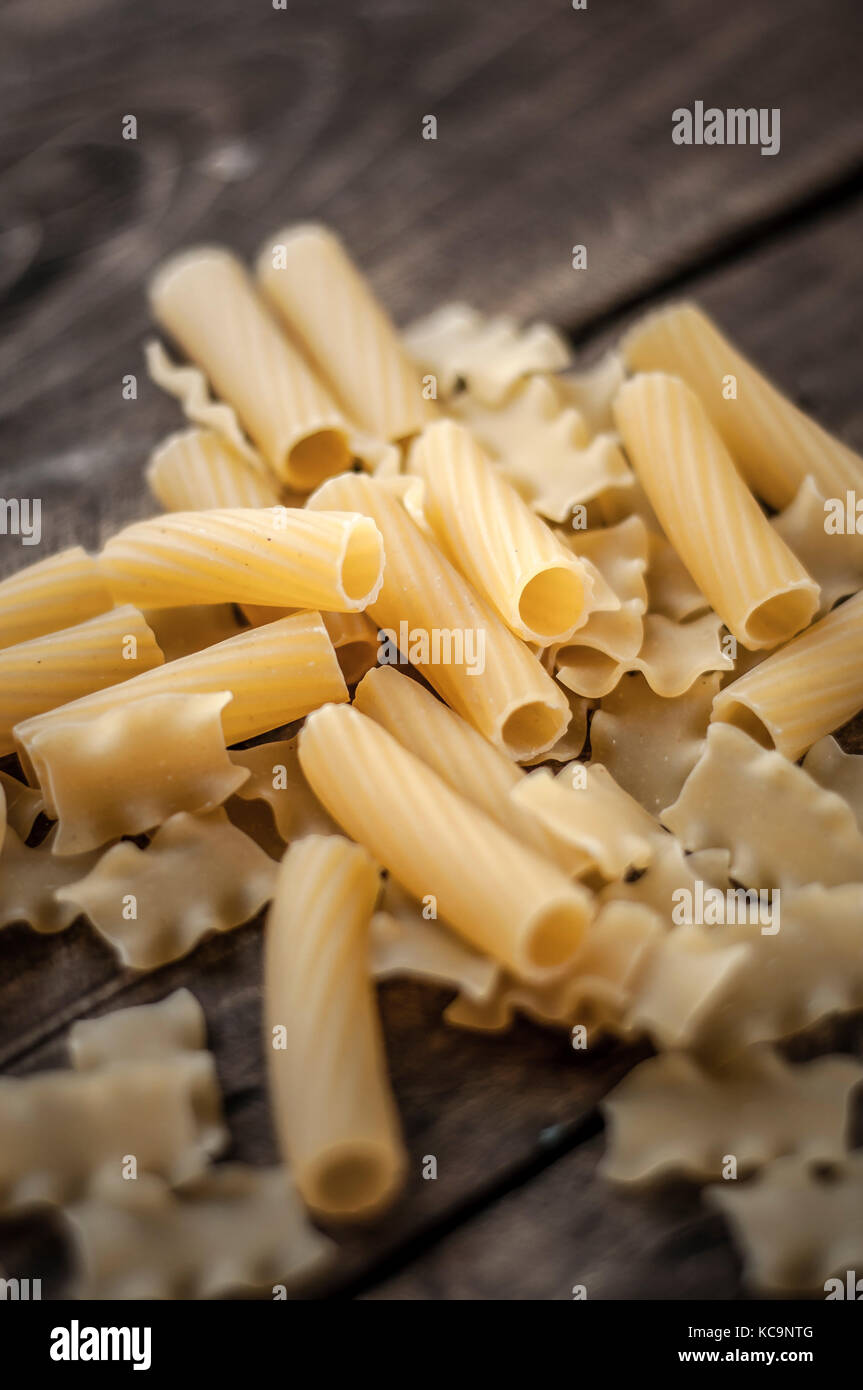 Dried mixed pasta hi-res stock photography and images - Alamy