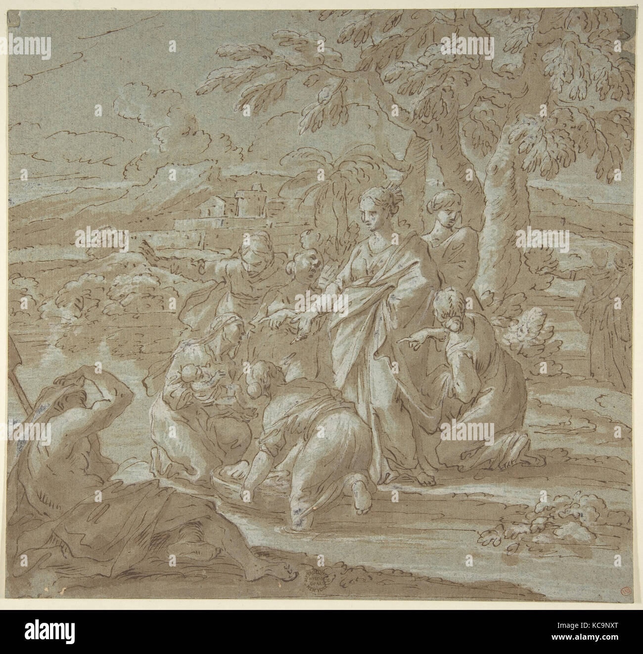 Finding of moses hi-res stock photography and images - Alamy