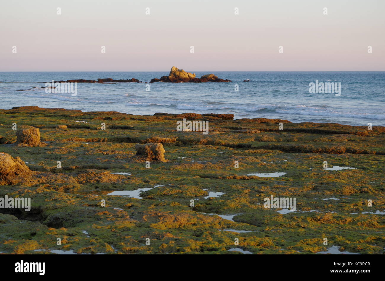 Gale beach in Albufeira. Algarve, Portugal Stock Photo - Alamy