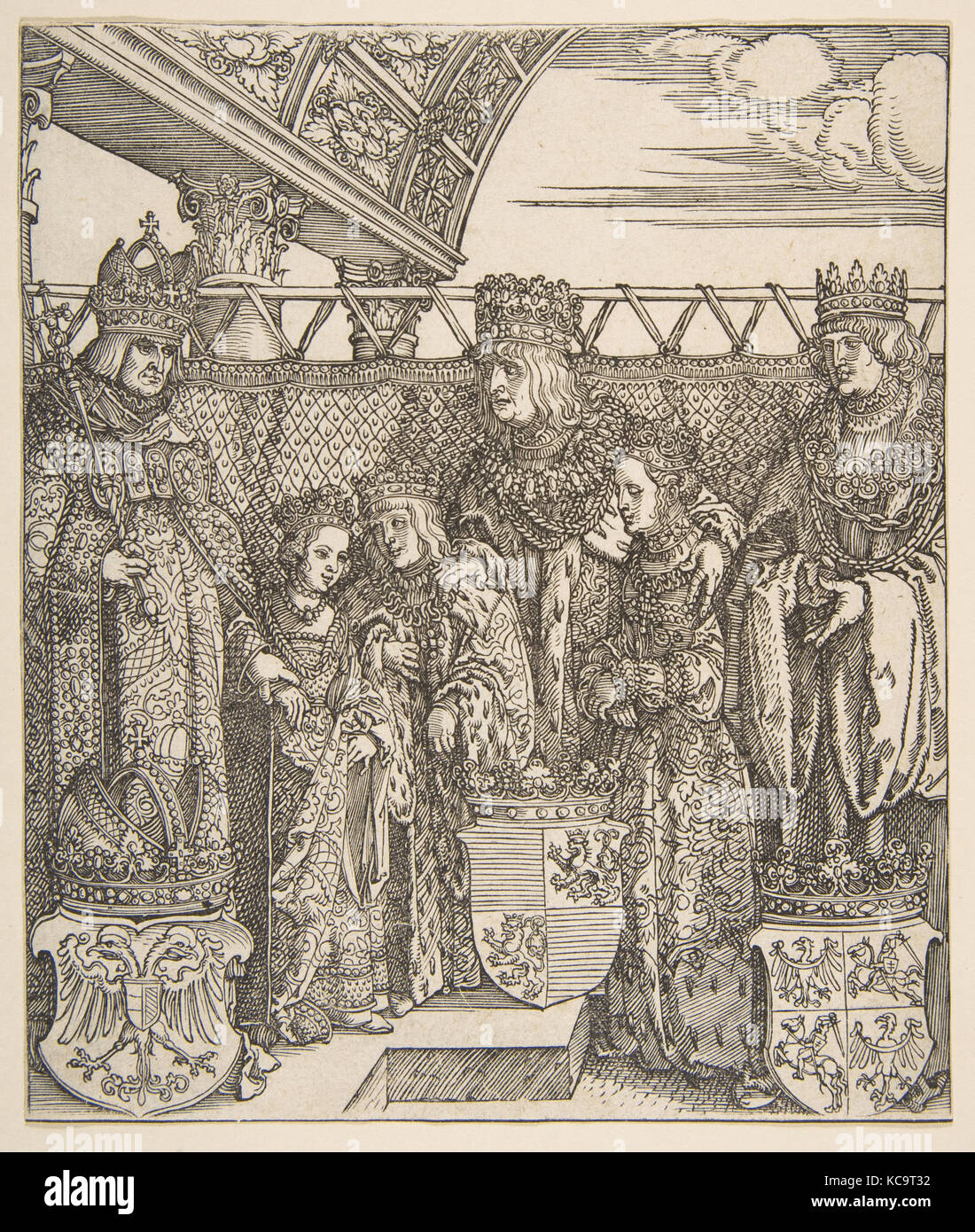 The triumphal arch of maximilian i hi-res stock photography and images ...