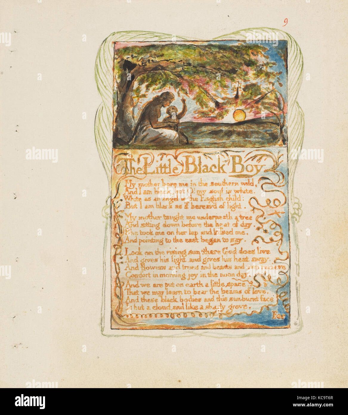 Songs of Innocence and of Experience: The Little Black Boy, William ...