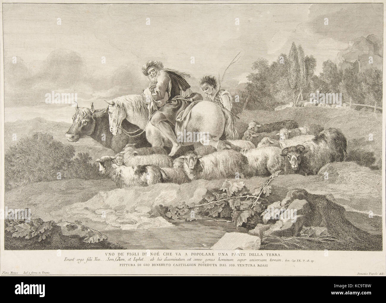 Noah and his sons hi-res stock photography and images - Alamy