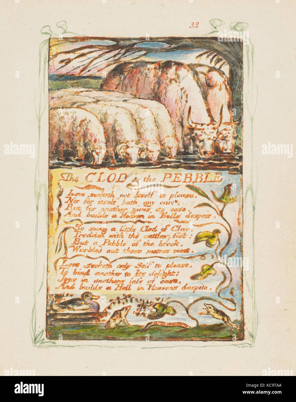 Songs of Innocence and of Experience: The Clod & the Pebble, William ...