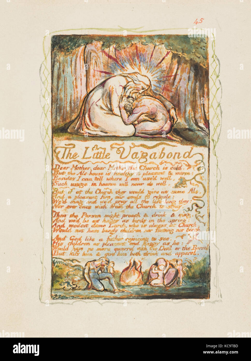 Songs of Innocence and of Experience: The Little Vagabond, William ...
