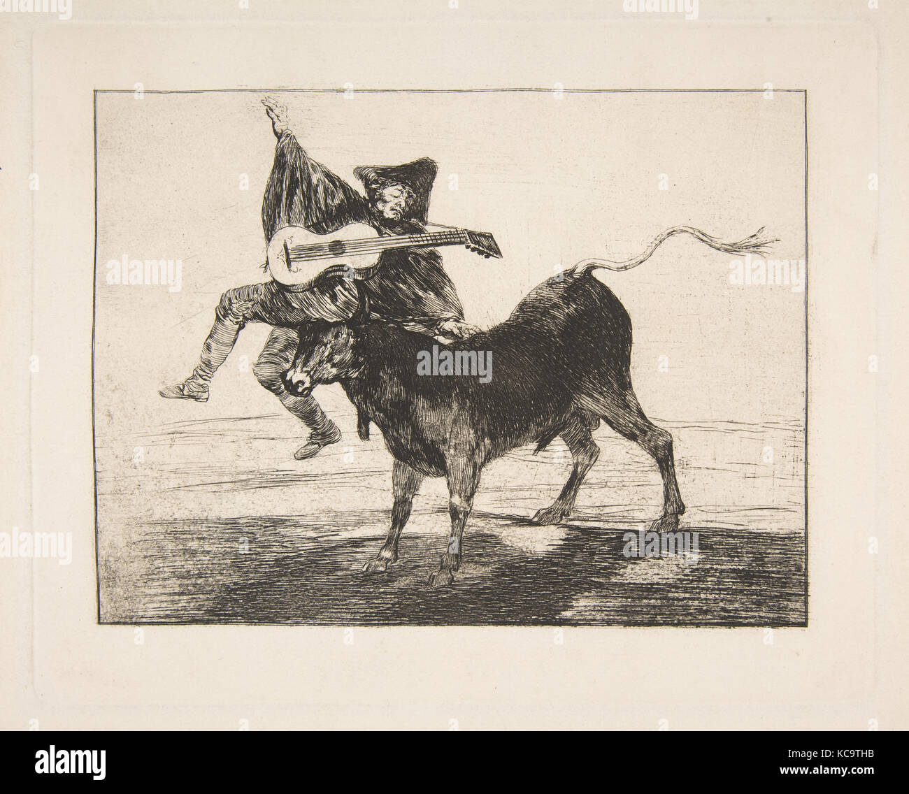 Barbarous Entertainment (Barbara dibersion), Goya, 1800–1804 Stock ...