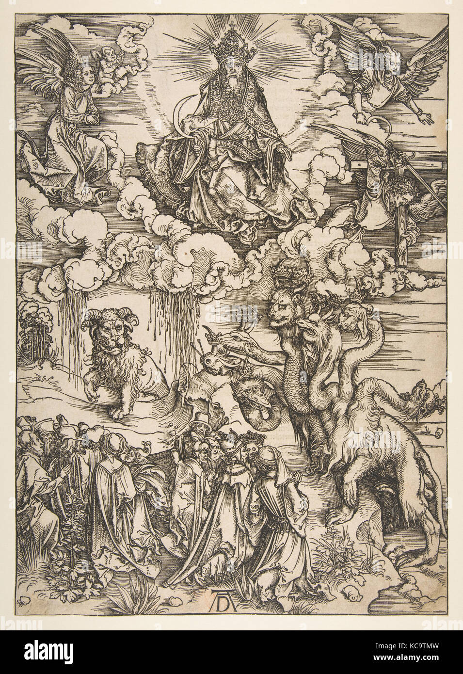 The Beast with Seven Heads and the Beast with Lamb's Horns, Albrecht ...