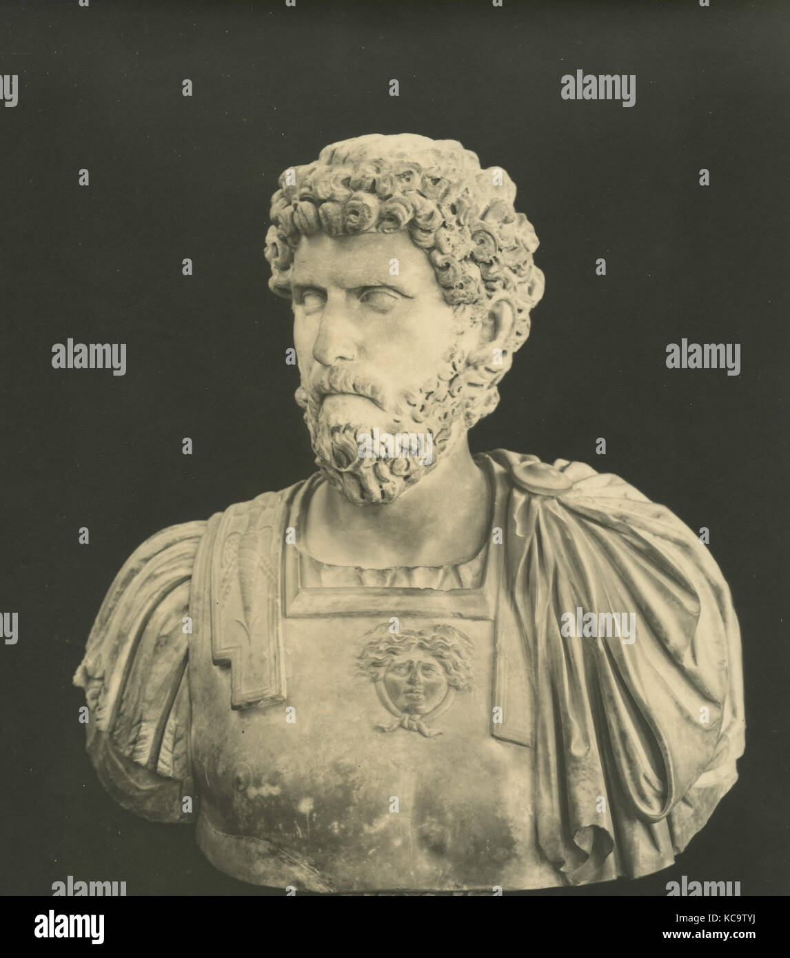 Aelius Caesar, marble bust Stock Photo - Alamy