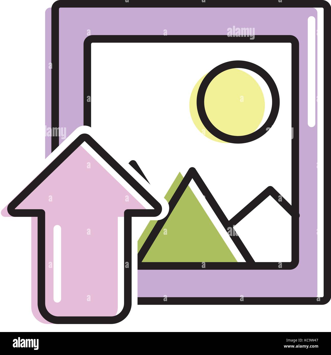 Loading arrow Stock Vector Images - Alamy