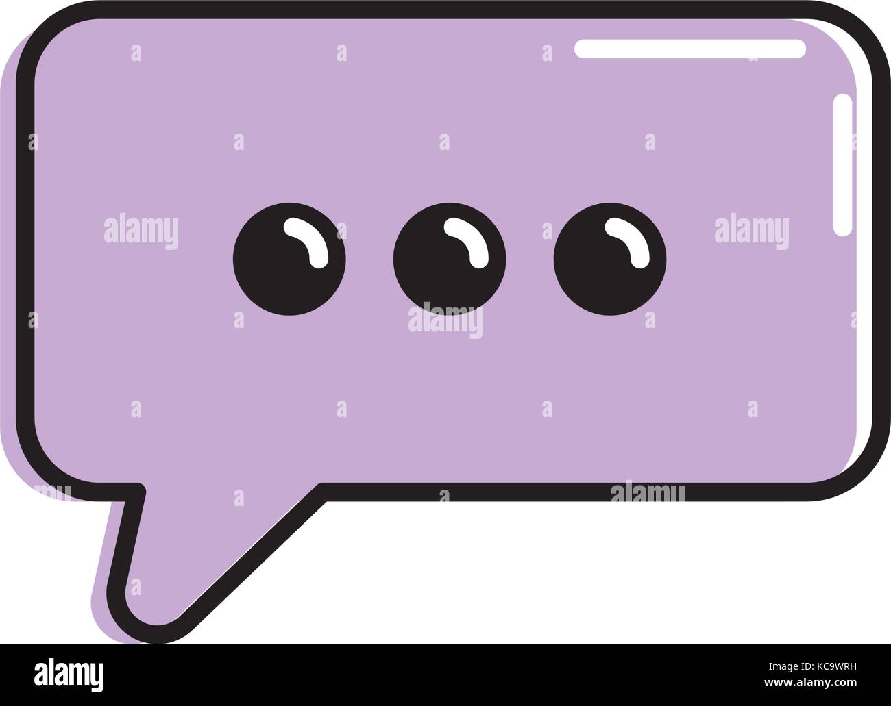 chat bubble text message icon Stock Vector Image & Art - Alamy