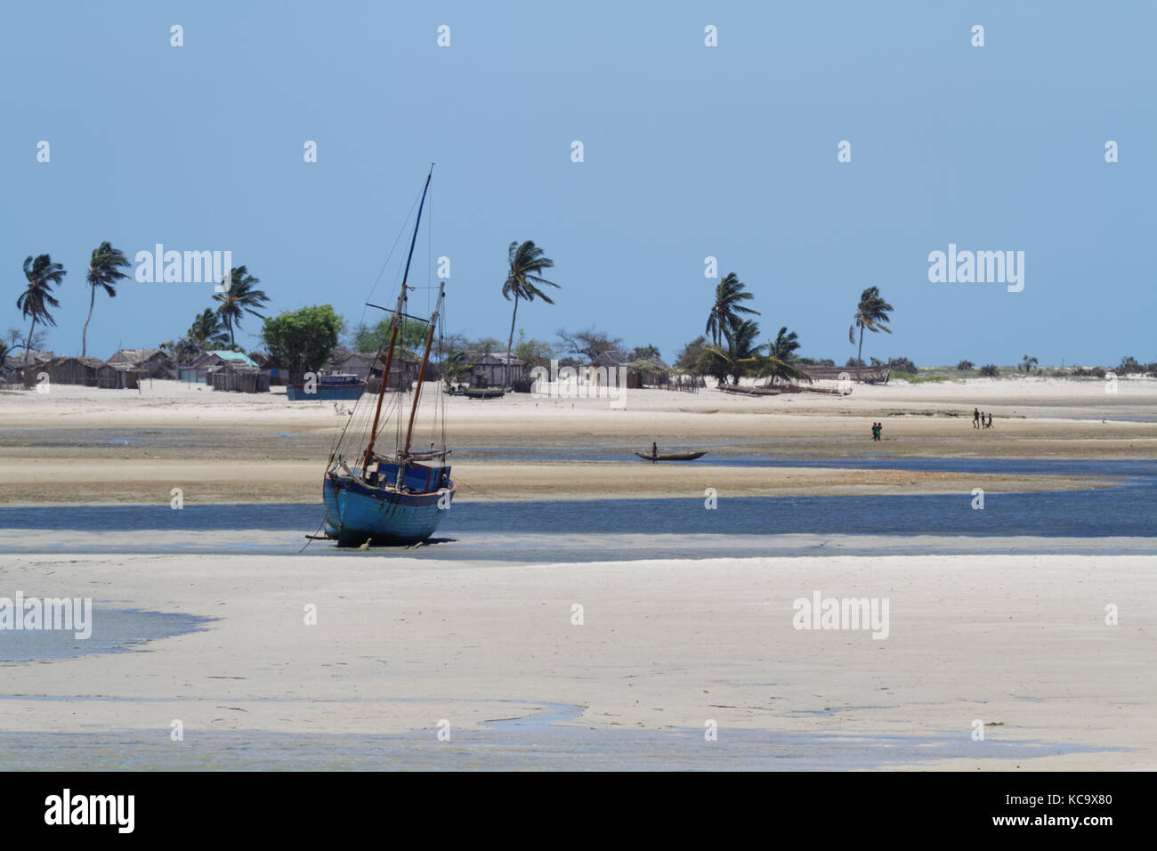 BELO-SUR-MER, MADAGASCAR, November 24, 2015 : Belo-sur-mer is a ...
