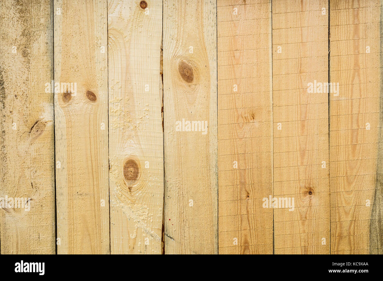 Natural wood plank wall background Stock Photo - Alamy
