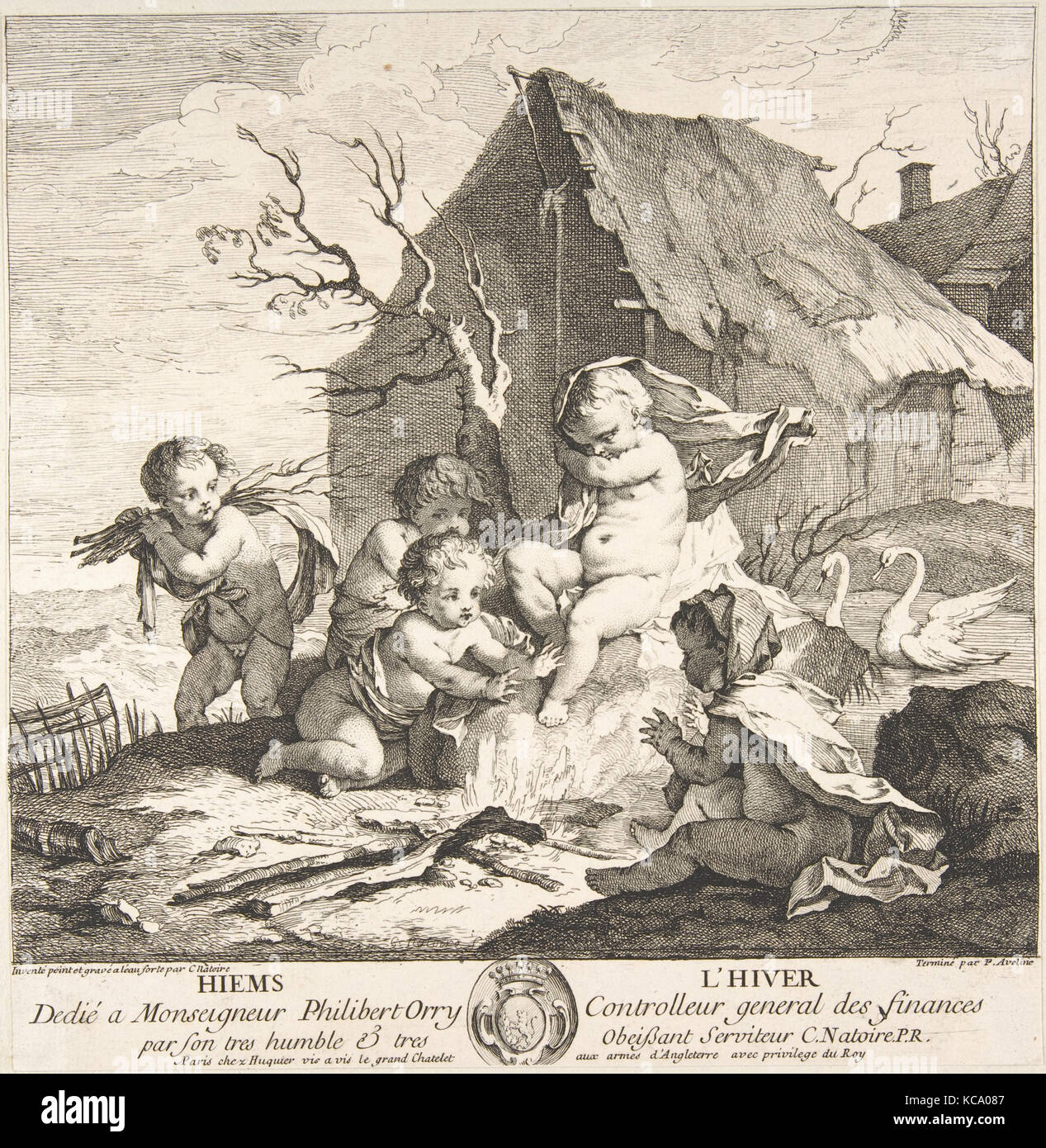 Winter, Etching with engraving, sheet: 10 3/16 x 9 13/16 in. (25.8 x 25 ...