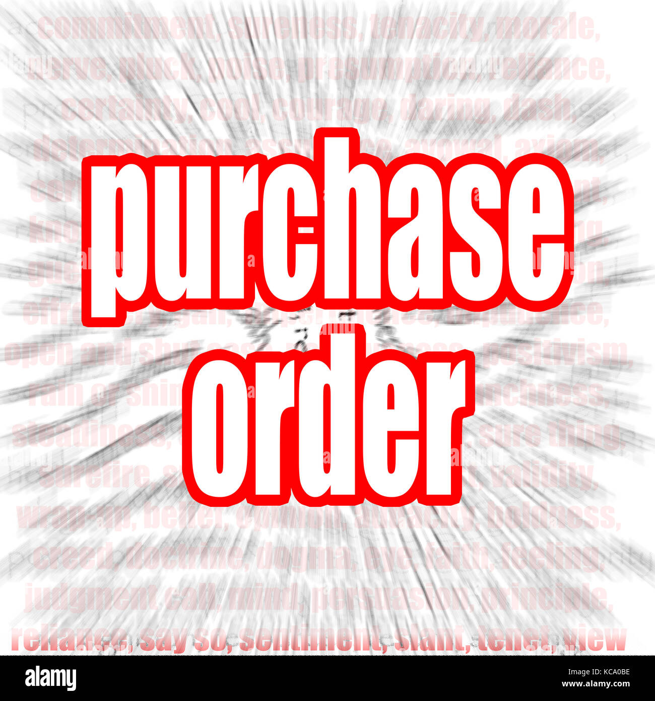 Purchase order word cloud image with hi-res rendered artwork that could ...