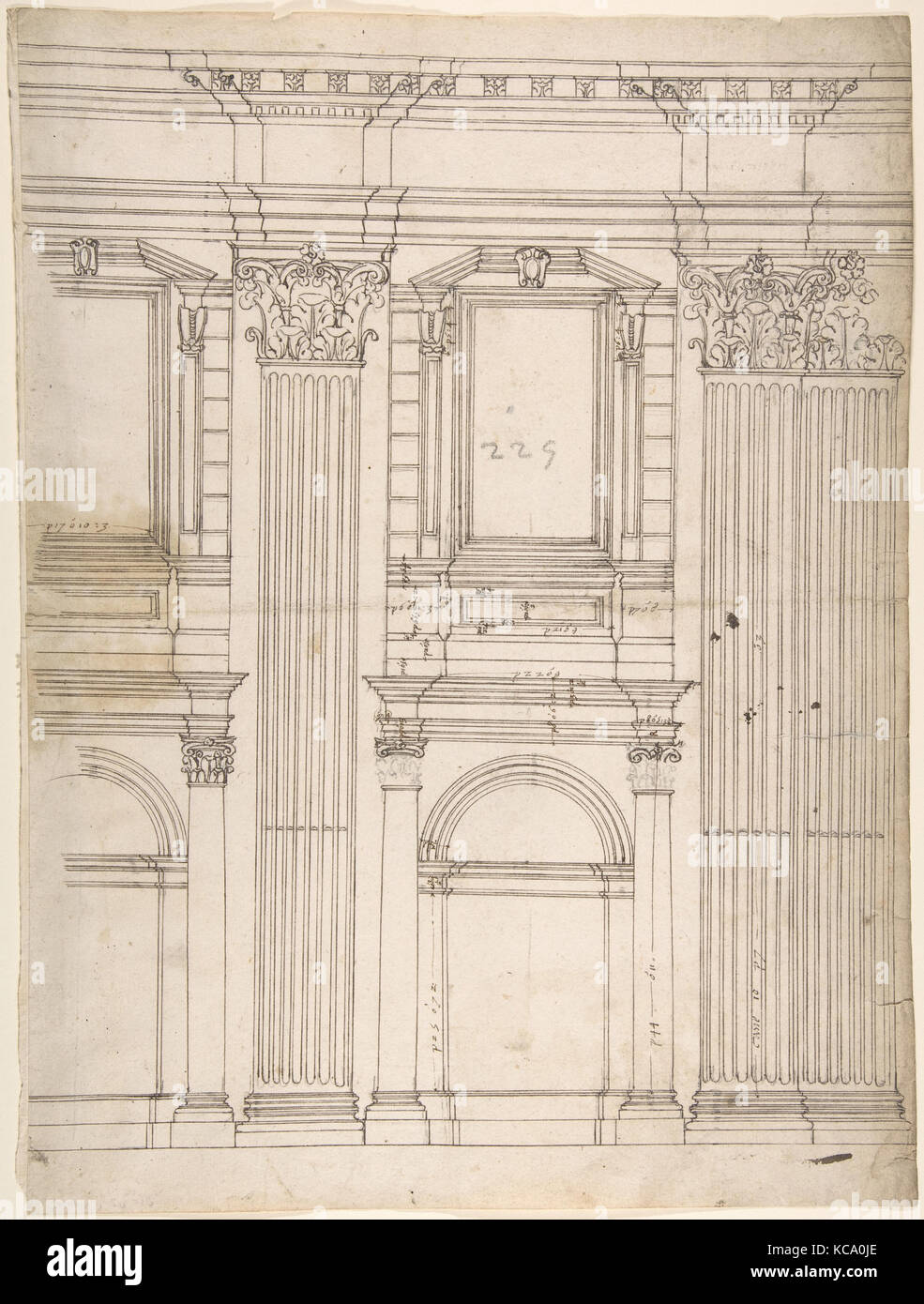 Partial elevation hi-res stock photography and images - Alamy