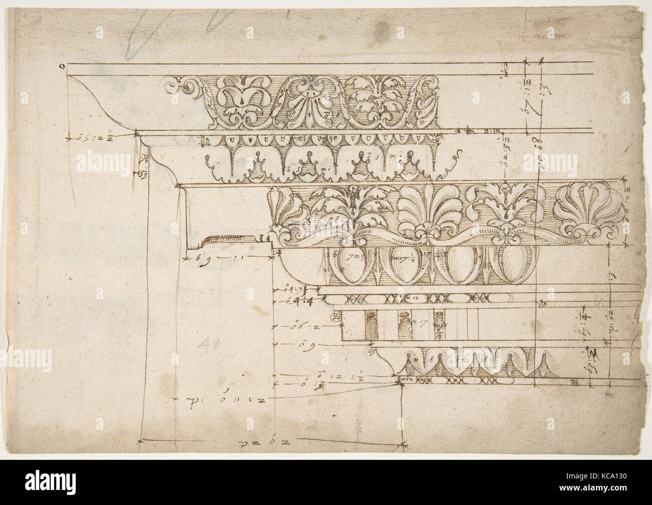 Cornice profile hi-res stock photography and images - Alamy