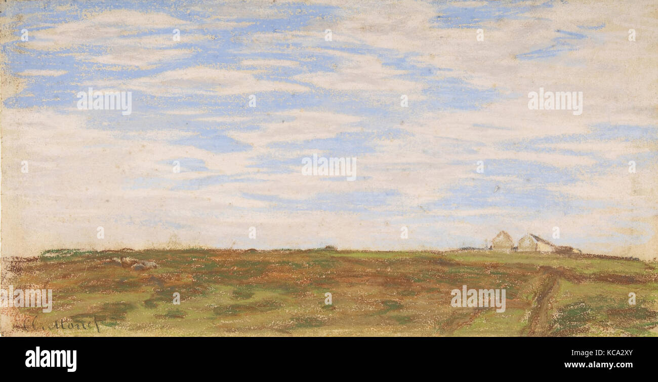 Monet Landscape Field