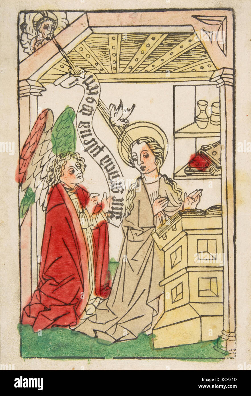 The Annunciation, Probably Anonymous, German, Swabia, 15th century, ca ...