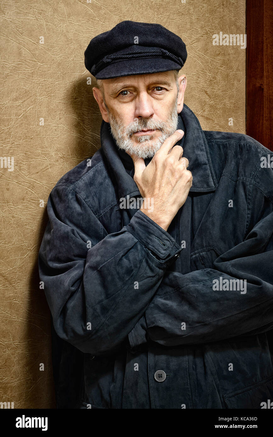 Portrait old sailor man captain hi-res stock photography and images - Alamy