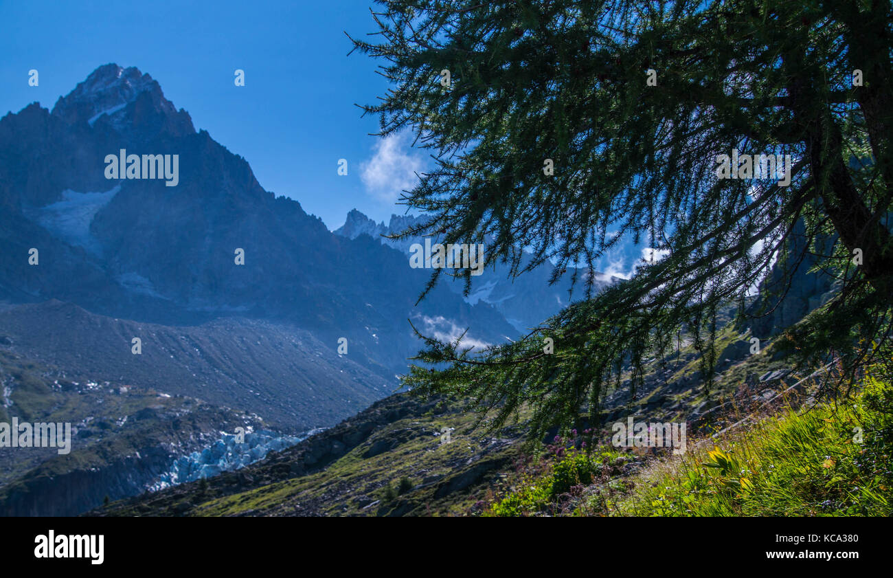 landscape of the french alps Stock Photo - Alamy