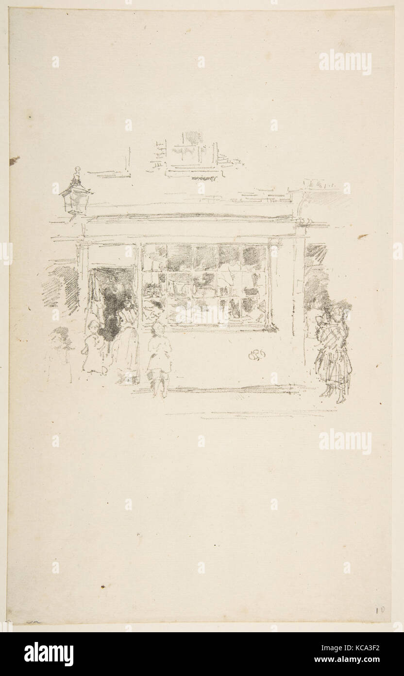 Drury Lane Rags, 1888, Transfer lithograph, drawn on medium-grain ...