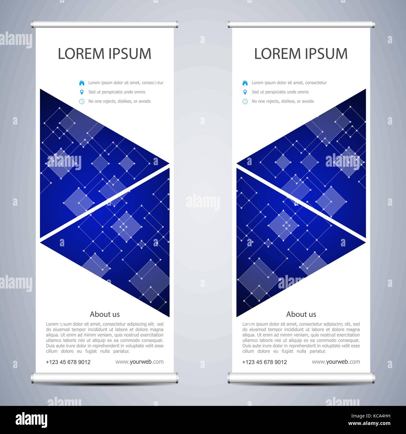 Abstract Roll up banner for presentation and publication. Science ...