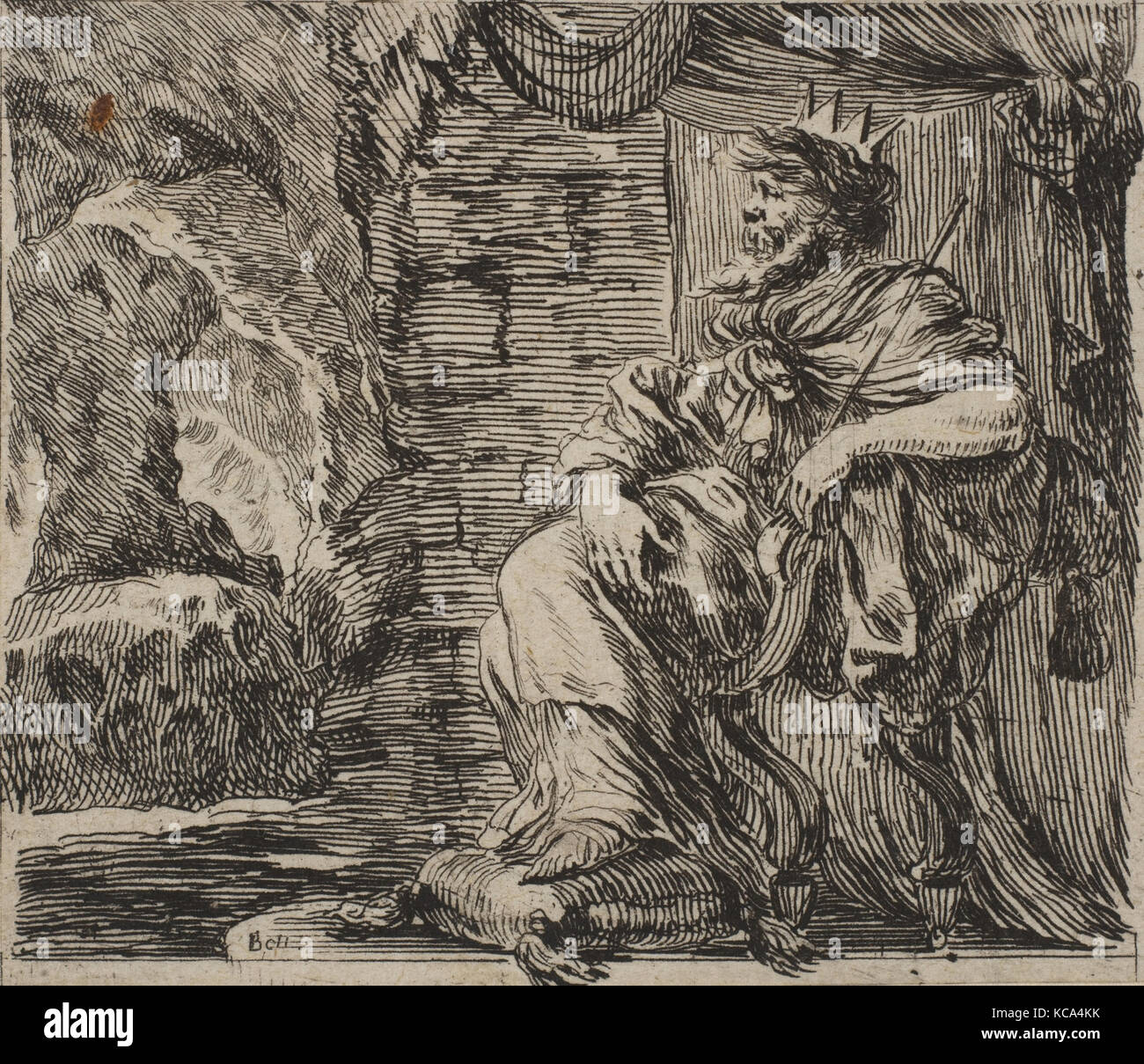 Pluto, from 'Game of Mythology' (Jeu de la Mythologie), Etched by ...