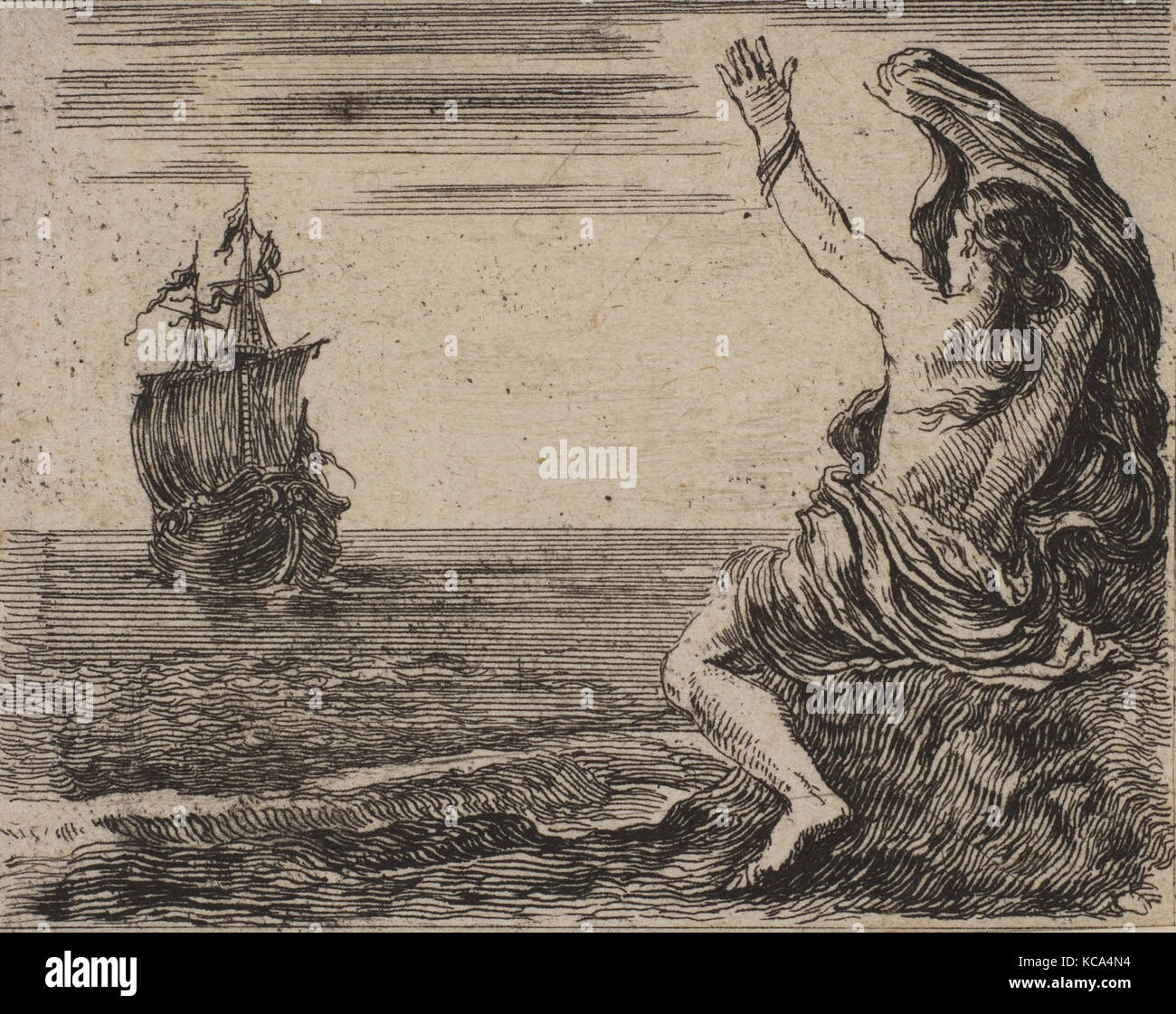 Theseus and Ariadne, from 'Game of Mythology' (Jeu de la Mythologie ...