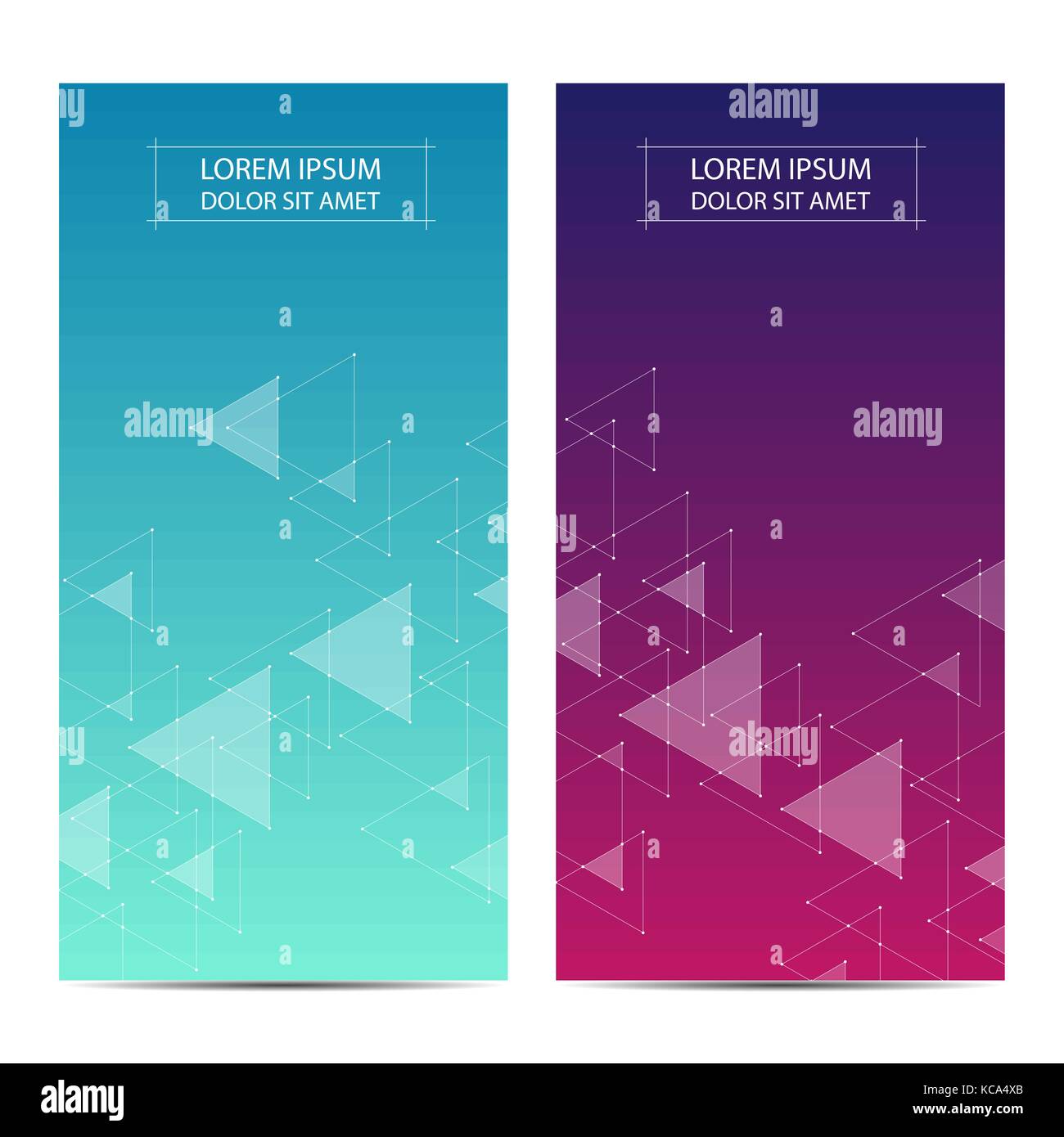 Minimal covers or banner design. Abstract geometric background with ...