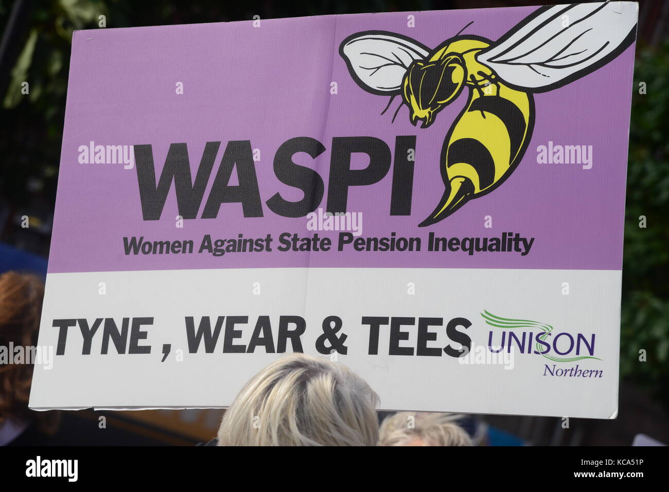 Women Against State Pension Inequality Demonstration Stock Photo - Alamy