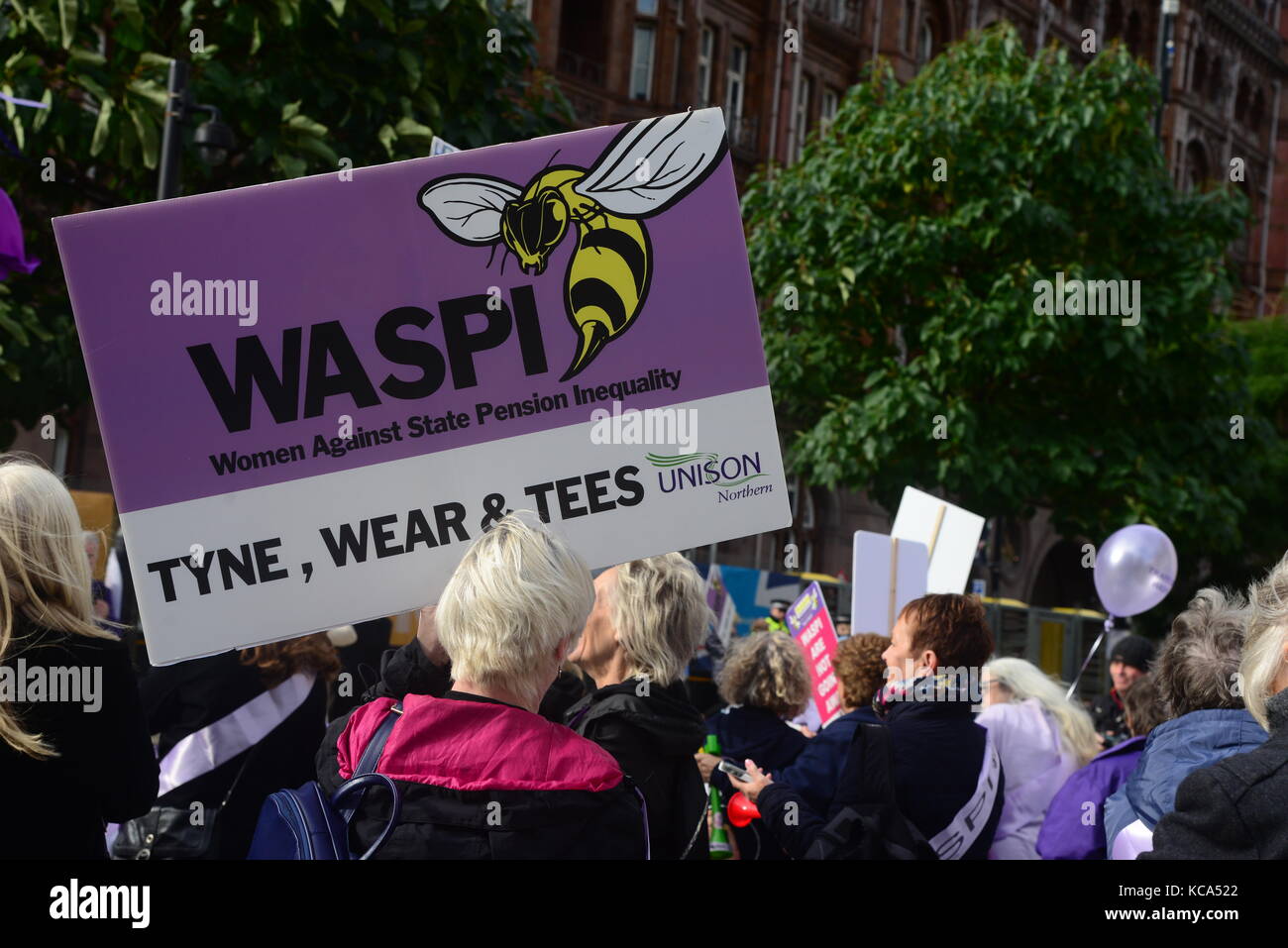 Women Against State Pension Inequality Demonstration Stock Photo - Alamy