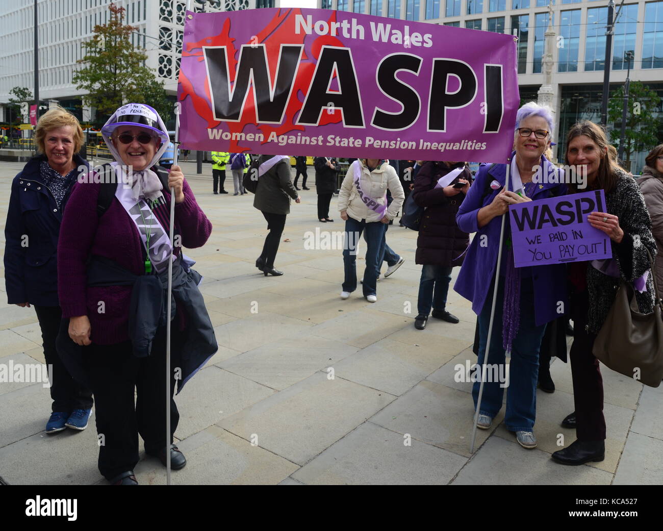 Women Against State Pension Inequality Demonstration Stock Photo - Alamy