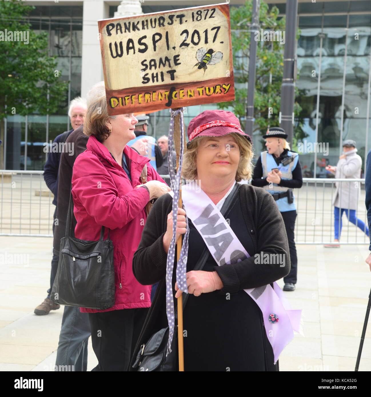 Women Against State Pension Inequality Demonstration Stock Photo - Alamy