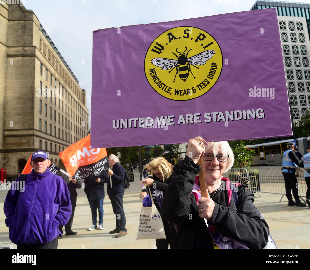 Women Against State Pension Inequality Demonstration Stock Photo - Alamy