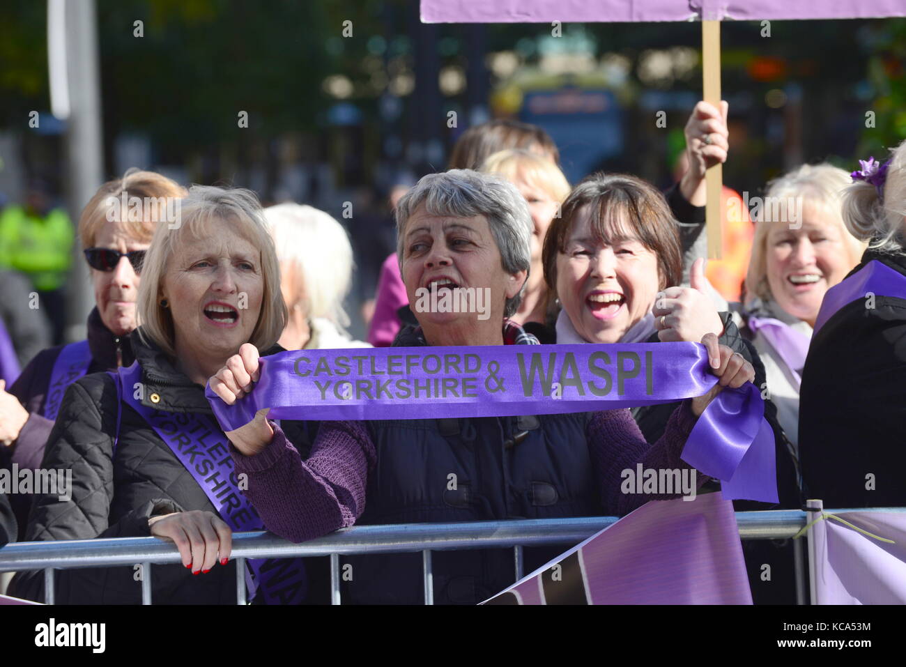 Women Against State Pension Inequality Demonstration Stock Photo - Alamy