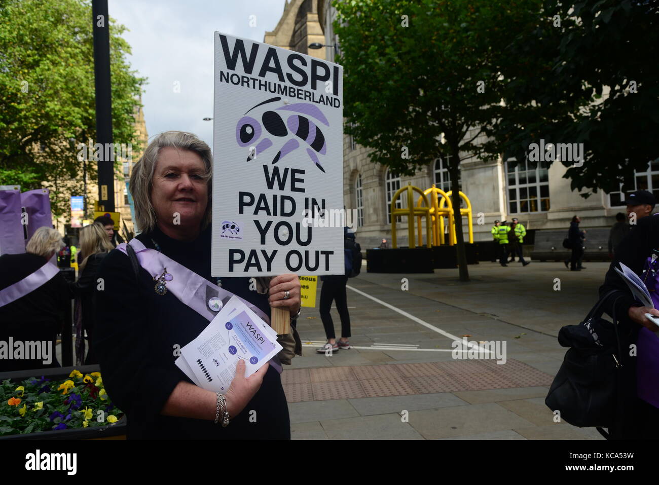 Women Against State Pension Inequality Demonstration Stock Photo - Alamy