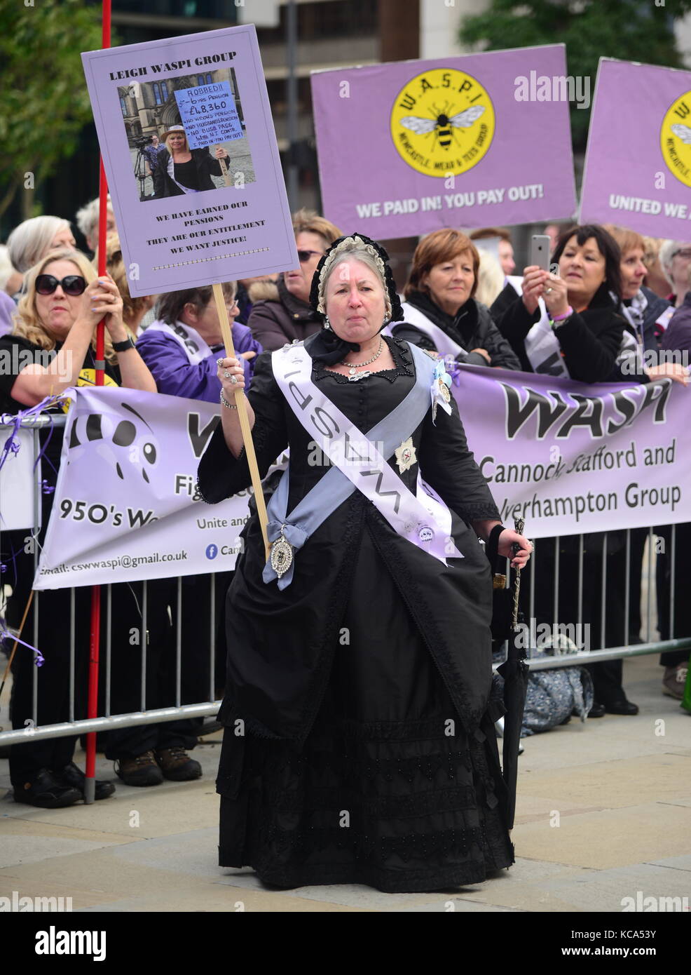 Women Against State Pension Inequality Demonstration Stock Photo - Alamy
