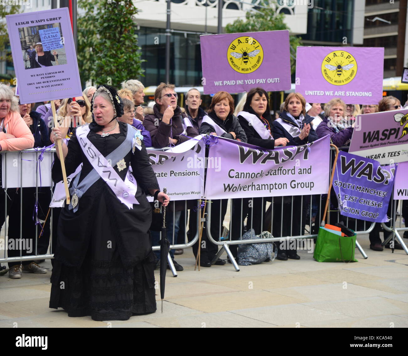 Women Against State Pension Inequality Demonstration Stock Photo - Alamy