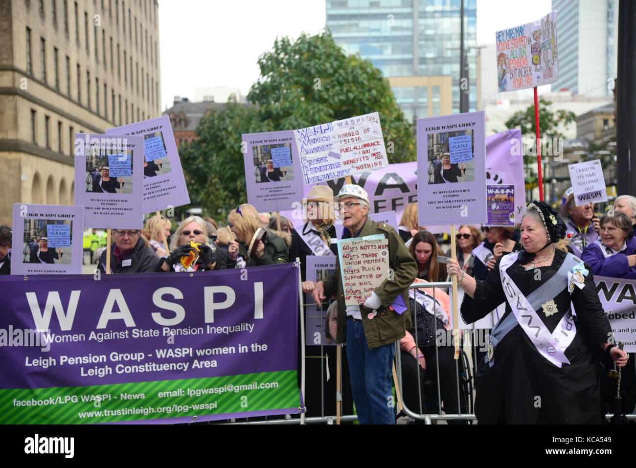Women Against State Pension Inequality Demonstration Stock Photo - Alamy