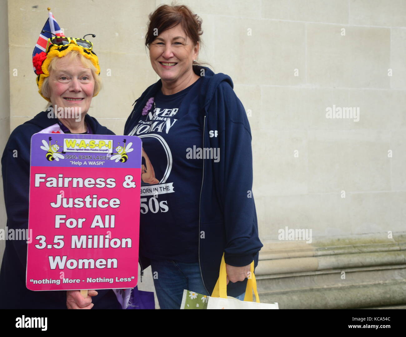 Women Against State Pension Inequality Demonstration Stock Photo - Alamy