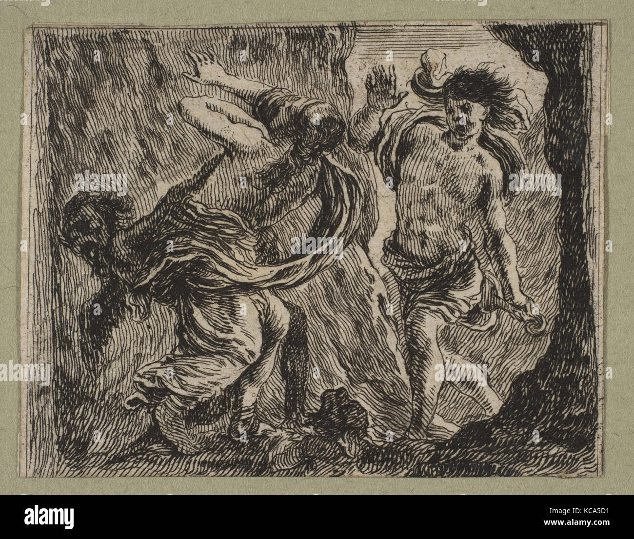 Orphée et Eurydice, Etched by Stefano della Bella, 1644 Stock Photo - Alamy