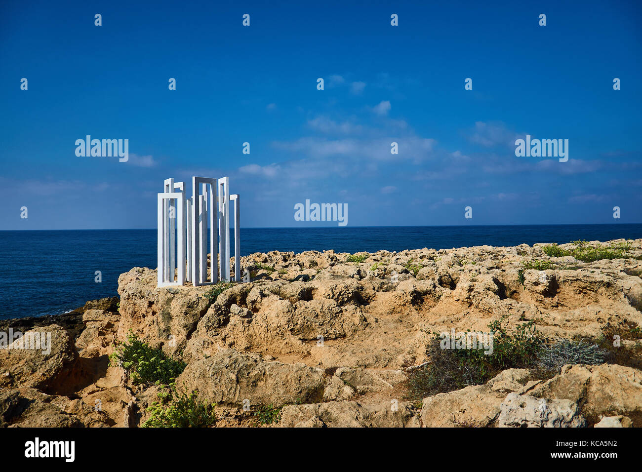 Art on the rocks, Paphos, Cyprus Stock Photo - Alamy